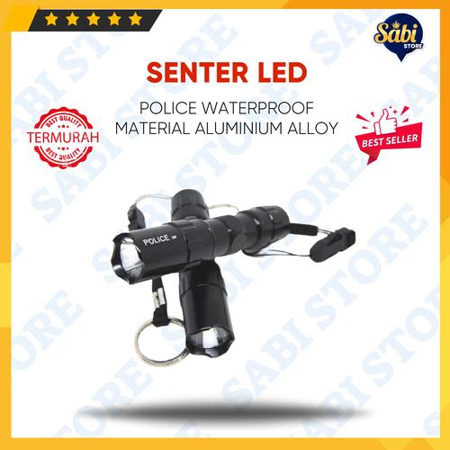Jual Senter Polisi LED Police Flashlight Waterproof - Jakarta Barat ...