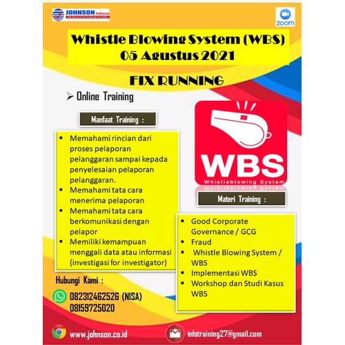 Jual Training Whistle Blowing System - Jakarta Barat - Johnson Indonesia | Tokopedia