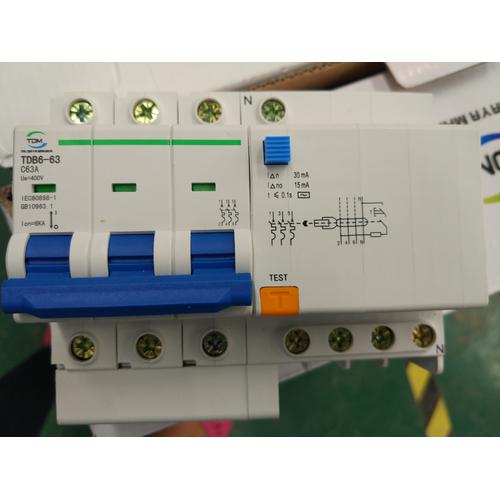 Jual RCBO/ELCB/RCCB TDM 3P+N TDB6 30mA 6A,10A,16A,20A,25A,32A,40A,50A,63A - 16 - Kab. Tangerang ...