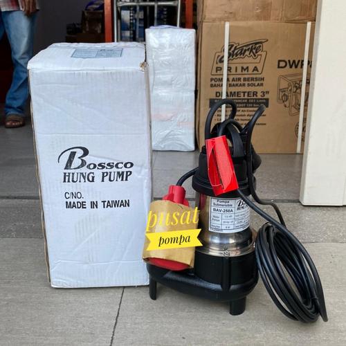 Jual Pompa Celup Bossco BAV-250A Auto Pompa Celup Air Kotor Bossco BAV ...