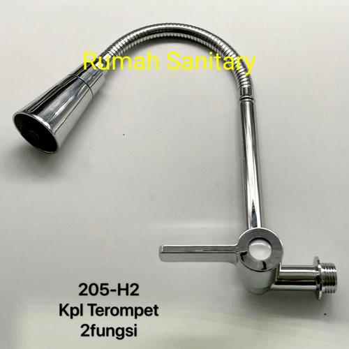 Jual Kran angsa flexible tanam meja sink kepala terompet - Kran cuci ...