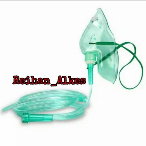 Jual Masker oksigen dewasa / Oxygen Mask / Selang oksigen dewasa ...