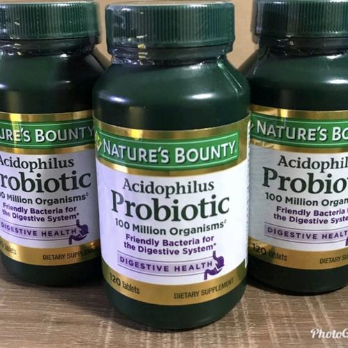 Jual nature's nature bounty acidophilus probiotic 120 tabs probiotik ...