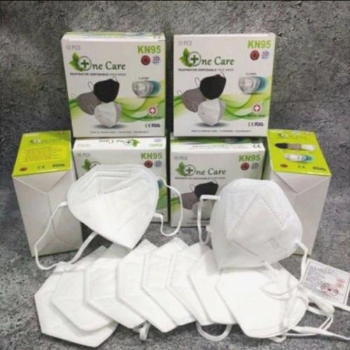 Jual masker kn95 5ply putih medical grade perbox isi 50pcs - Putih ...