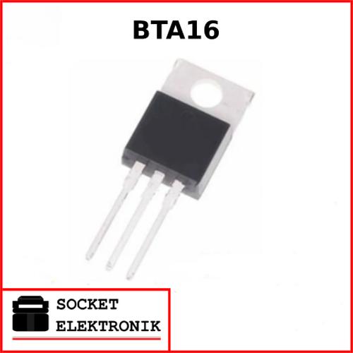 Jual Triac Triacs BTA16 BTA16-600B 600V 16A - Kota Bandung - socket ...