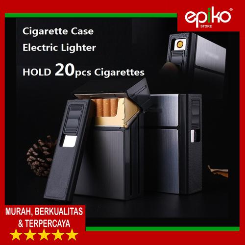 Jual Kotak Rokok 20 Slot dengan Korek Elektrik Removable || FOCUS JD ...