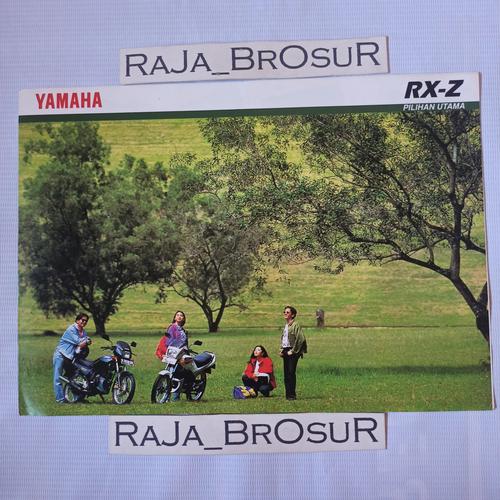 Jual Poster brosur katalog leaflet jadul lawas Yamaha RXZ RX Z 1994 ...