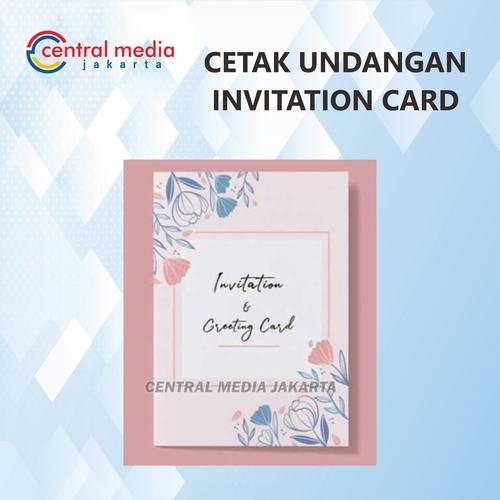 Jual Cetak Undangan Invitation Card A5 - Cetak 1 Sisi - Jakarta Pusat ...