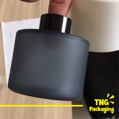 Jual Botol Kaca tebal Reed Diffuser PO Black - 50 ml matte doff ...