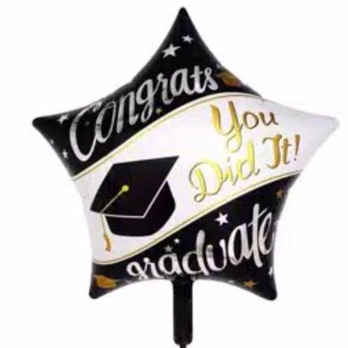 Jual Balon foil graduation kelulusan happy grad congraduation congrats ...