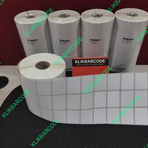 Jual LABEL BARCODE 33 X 25 (3 LINE) SEMICOAT - ISI : 5.000 PCS ...