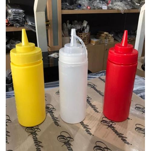 Jual BOTOL MAYONNAISE 24OZ (720ML) / SQUEEZE BOTTLE JIWINS - Kuning ...