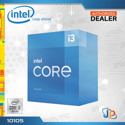 Promo Processor Intel Core I3 10105 Box Comet Lake Socket LGA 1200 ...