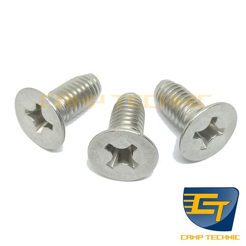 Jual BAUT FLAT STAINLESS DIAMETER DRAT 3 MM PITCH 0.5/ BAUT OBENG JFSS ...