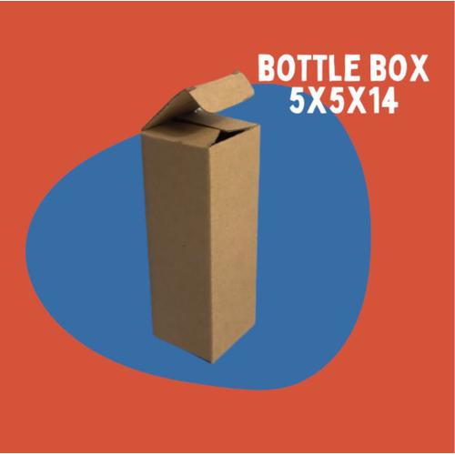 Jual BOTTLE BOX 5x5x14 / DUS KEMASAN BOTOL / PACKAGING BOTOL / KARDUS ...