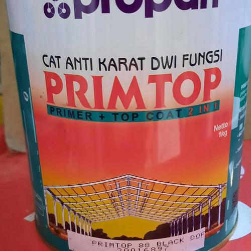 Jual CAT BESI PROPAN PRIMTOP 88 BLACK DOF 1KG - Kota Tangerang ...
