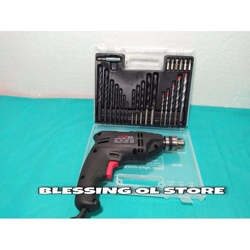 Jual BOR LISTRIK 10MM / BOR JLD 10-3 / MATA BOR 300PC / MATA FISHER ...