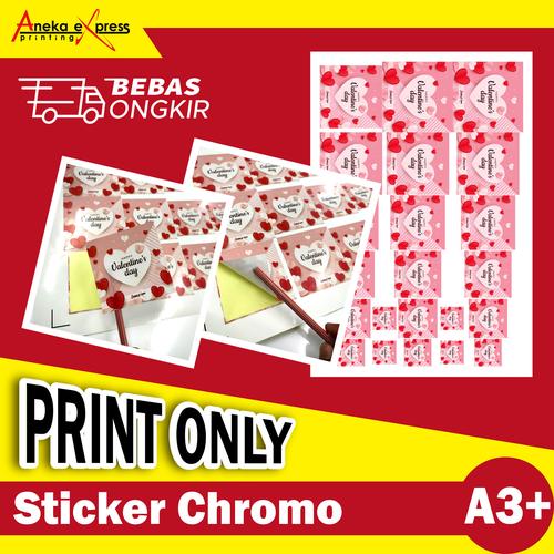 Jual Print | Cetak Sticker A3+ | PRINT ONLY | - VINYL GLOSSY - Jakarta ...