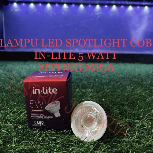 Jual LAMPU LED SOROT COB INLITE MR16 5 WATT 5W PAR INMR1603 SNI ...