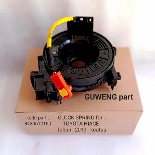 Jual Kabel spiral klakson stir Clock spring TOYOTA HIACE tahun 2013 ...