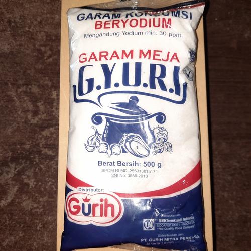 Jual Gyuri Garam Meja Beryodium 500gr - Kota Surabaya - TOKO MURSALIM ...