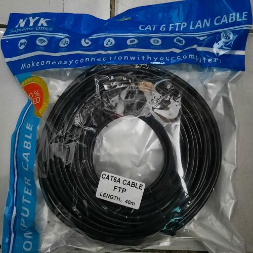 Jual NYK KABEL LAN FTP CAT6A 40 METER OUTDOOR - Kota Bekasi - Cahaya Com Bekasi | Tokopedia