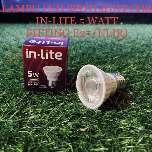 Jual LAMPU LED INLITE SOROT COB SPOTLIGHT PAR E27 5 WATT 5W INP1605 SNI ...