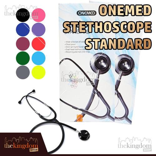 Jual OneMed Stethoscope STD One Med Stetoskop Standar Alat Bantu Medis ...