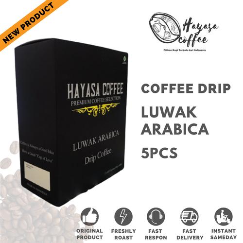 Jual 1 Box Coffee Drip Premium Luwak Arabika (isi 5 pcs) - Kab ...