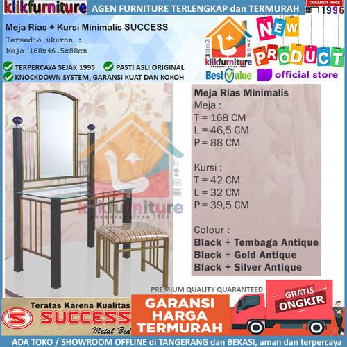 Promo Meja Rias Besi Success Minimalis Cicil 0% 3x - Kota Tangerang ...