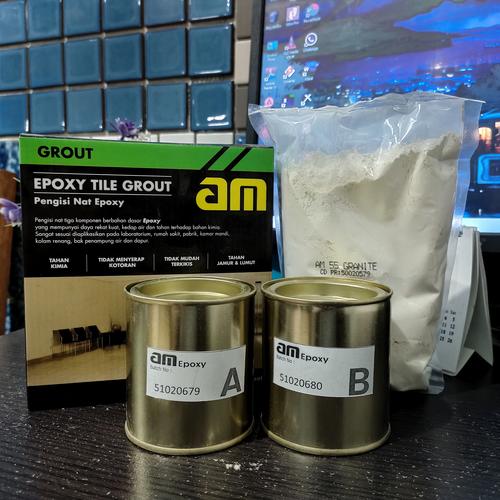 Jual Semen Epoxy AM 55 Granite 1 kg - Nat Keramik - Kota Depok ...