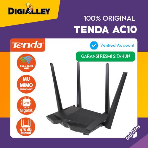 Jual Tenda AC10U AC1200 MU-MIMO Smart DualBand Wireless Router Gigabit Wifi - Kota Surabaya ...