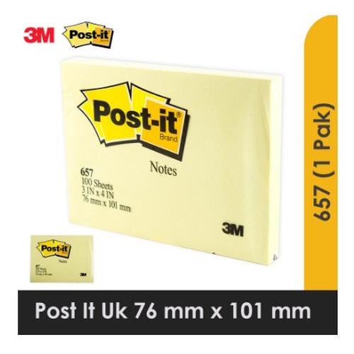Jual 3M Post It Large 657 Yellow - Jakarta Barat - Starshop 999 | Tokopedia