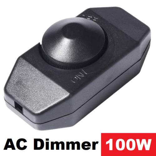 Jual AC Dimmer + Power ON OFF Switch Dimmer AC dengan Saklar On-Off ...