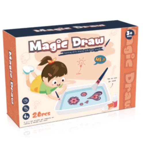 Jual magic draw, kegiatan melukis dengan cara berbeda. mengembangkan ...