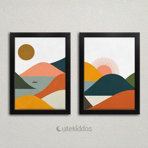 Promo Hiasan Dinding Modern Simple Abstrak Minimalis Aesthetic Wall ...