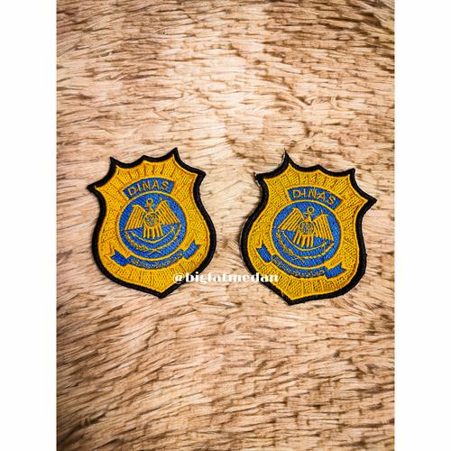 Jual Patch Logo, Bordir Logo / emblem Kewenangan Dishub - Kota Medan ...