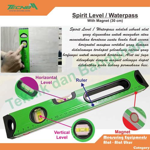 Jual Waterpass Magnet 12' 18' 24' 30cm 45cm 60cm - 18' - Kota Binjai ...