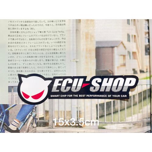 Jual sticker JDM ECU SHOP - Kab. Tangerang - Japan Domestic Market ...