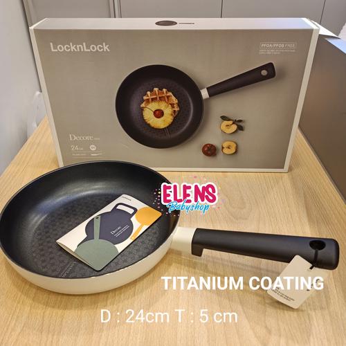Jual Lock n Lock decore fry pan teflon titanium coating - 14cm - Kota ...