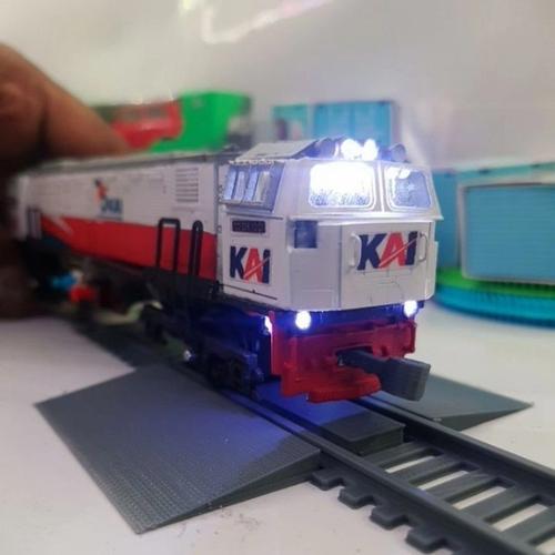 Jual Miniatur LOKOMOTIF skala HO 1/87 mesin railking by mang irin - RC ...