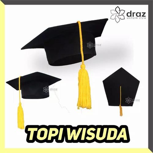 Jual topi toga wisuda dewasa mahasiswa - Putih, Dewasa - Kab. Bandung ...