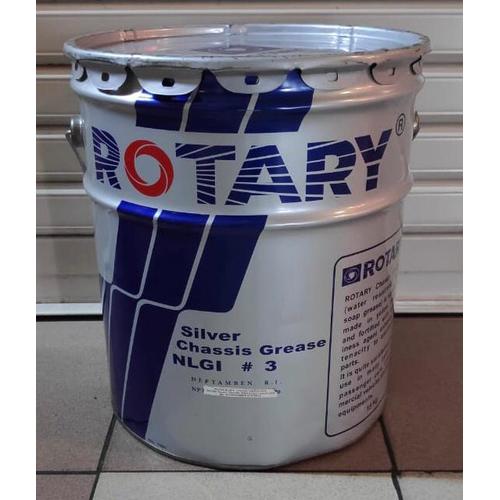 Jual Grease Rotary Silver Chassis Grease NLGI # 3 (15kg) - Jakarta ...