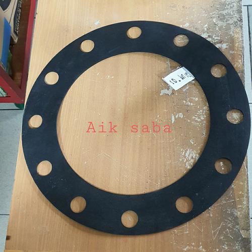 Jual gasket karet flange ansi 150 10" inch / rubber gasket karet tebal 3mm - Jakarta Barat ...