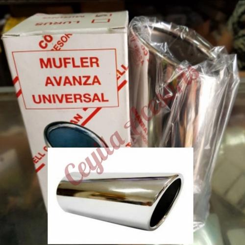 Jual Muffler Tambahan Ujung knalpot Mobil new Rush/Terios 2017 ke bawah ...