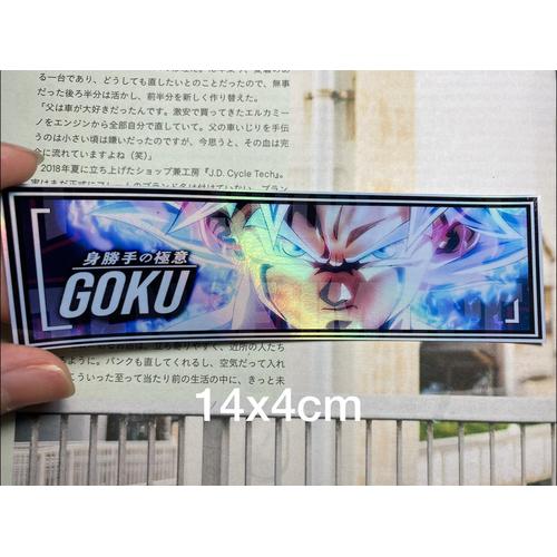 Jual sticker JDM Goku Dragonball Hologram - Kab. Tangerang - Japan ...