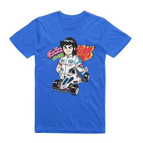 Jual Kaos Anime Tamiya Dash Yonkuro Shinkuro Shooting Star - Biru, M ...