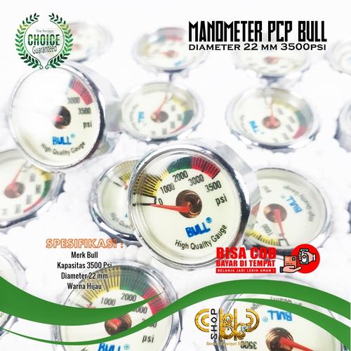 Jual Manometer PCP Bull OD 22 Kecil 3500 psi - Kab. Sumedang - P&P ...