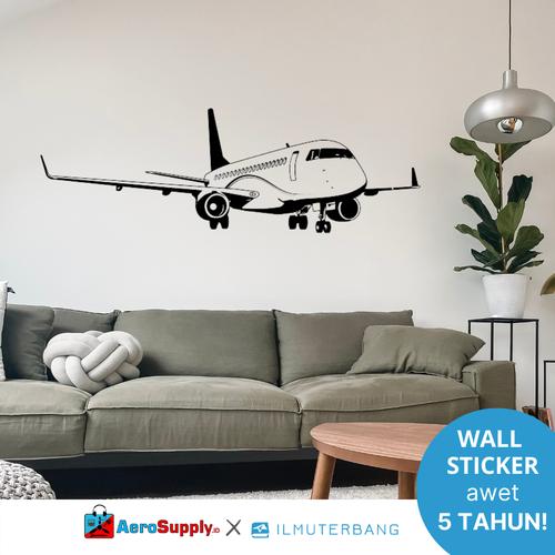 Jual EMBRAER 175 WALL STICKER PREMIUM - Ilmuterbang - Jakarta Barat ...
