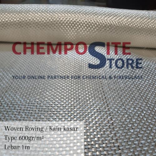 Jual woven roving wr 600 fiberglass - serat fiber kaca - fiber glass WR ...